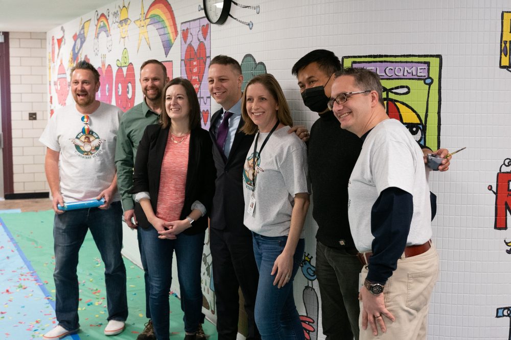 New mural promotes spirit, inclusivity at Day School - WestfordCAT